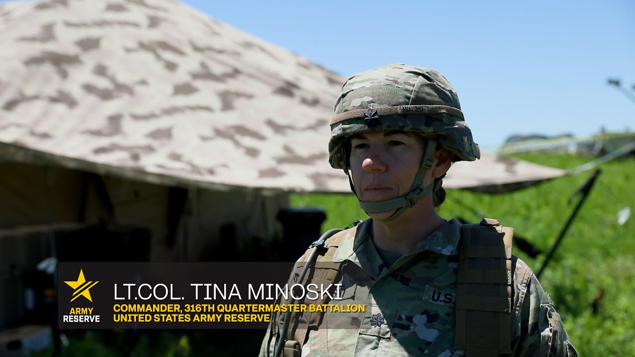 Lt.Col. Tina Minoski Interview - YouTube