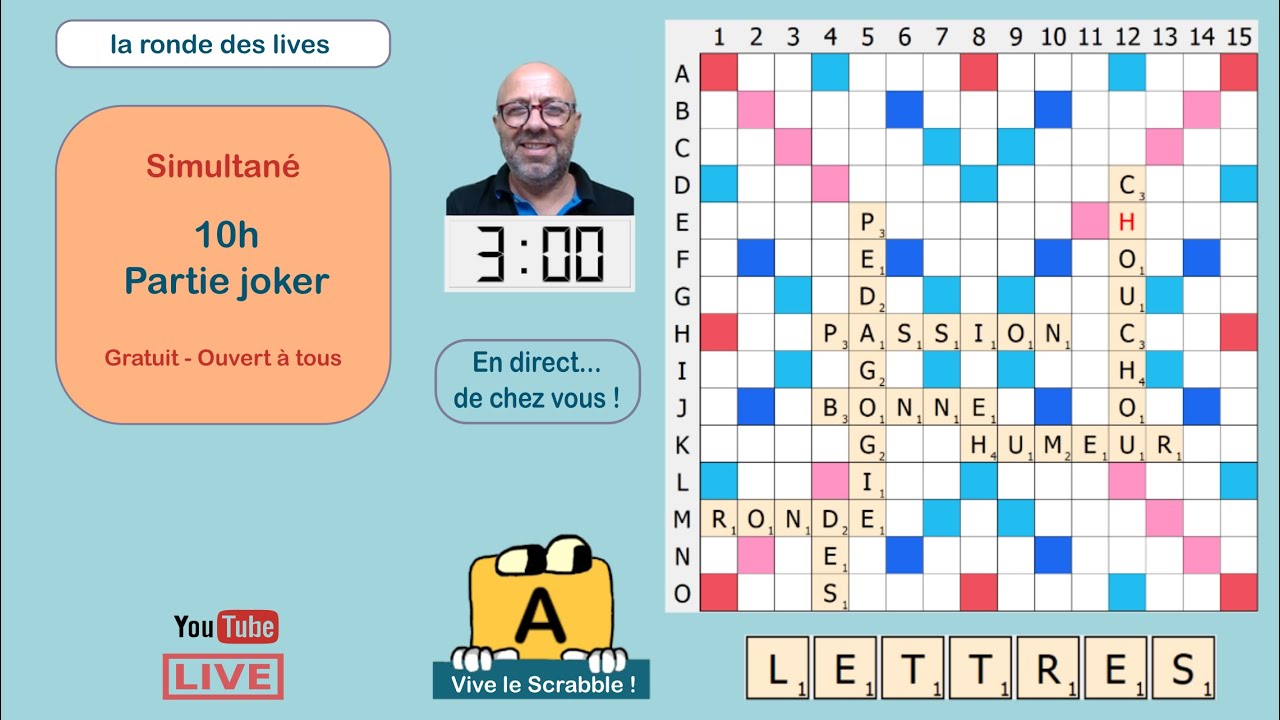 Partie 360 - Scrabble duplicate - YouTube