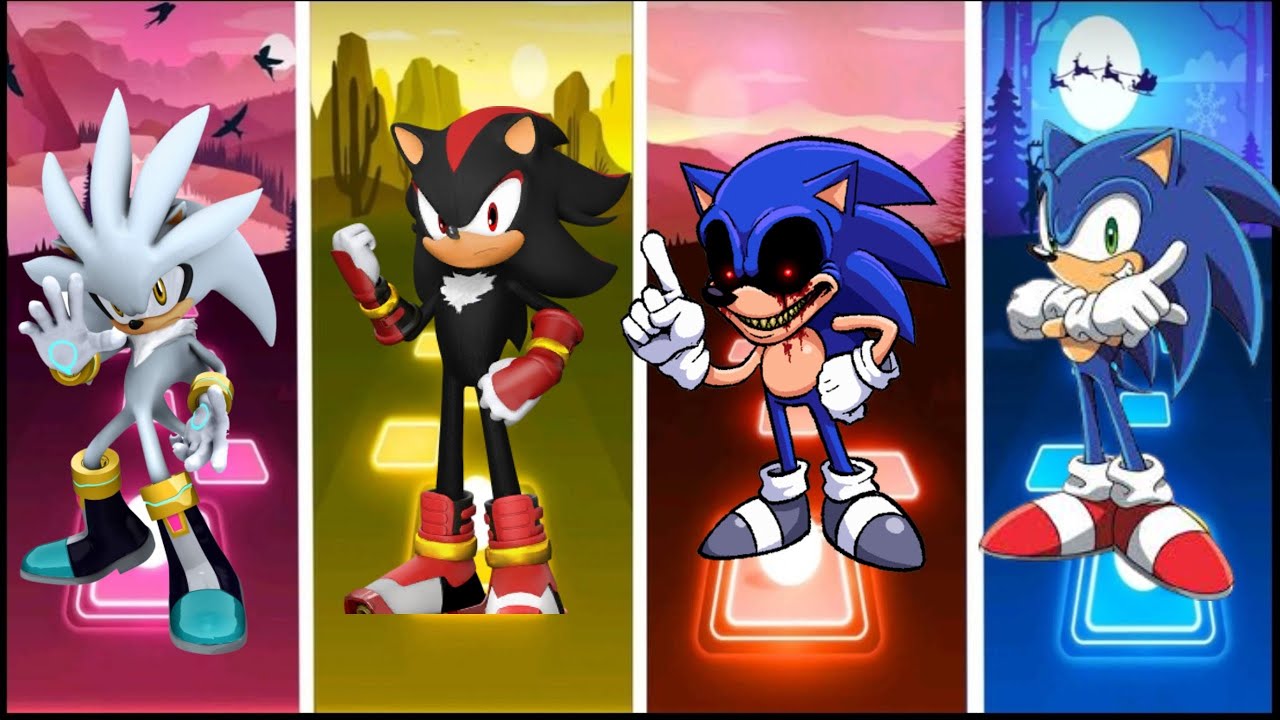 Silver Sonic 🆚 Boom Sonic 🆚 EXE Sonic 🆚 Sonic. 🎶 Who Is Best? - YouTube