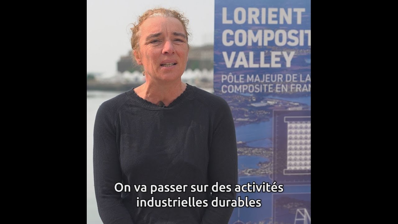 Clémentine Gallet présente Lorient Composite Valley - YouTube