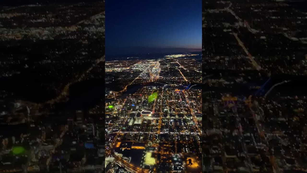 Night view Edmonton - YouTube
