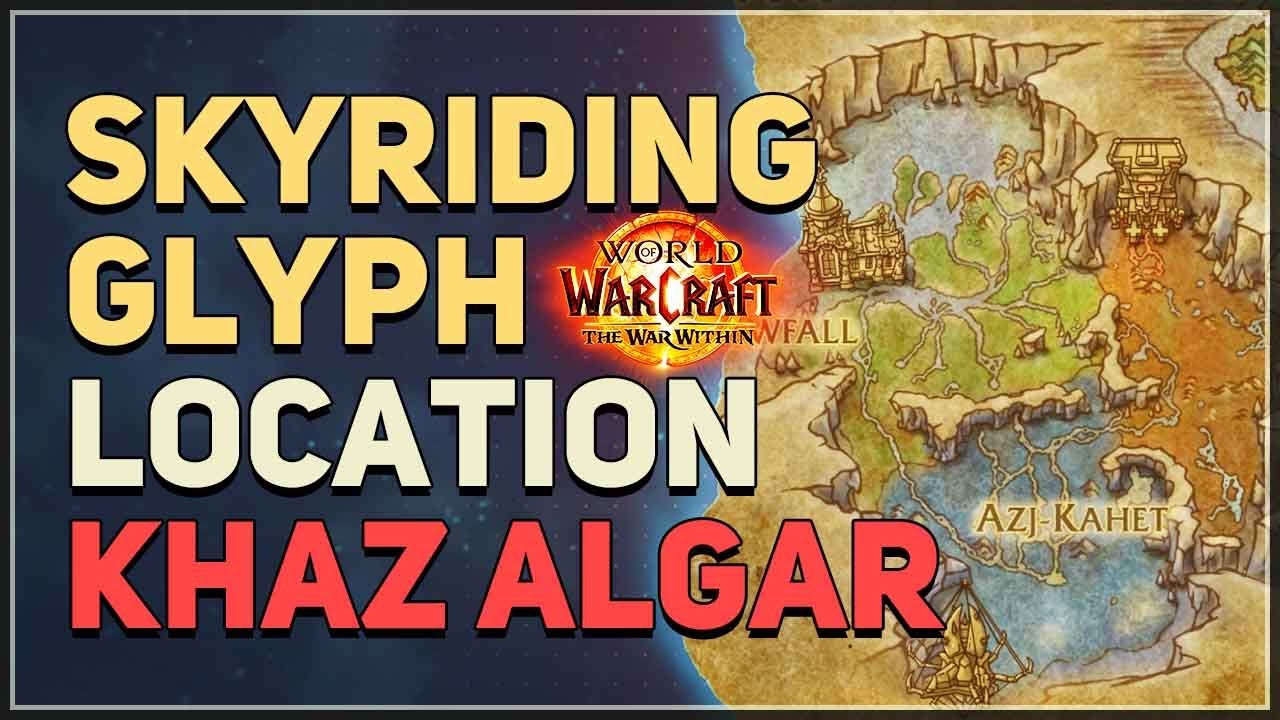 Skyriding Glyphs The Rumbling Wastes Location WoW - YouTube
