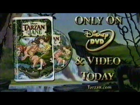 Disney Tarzan & Jane Commercial, Aug 2 2002