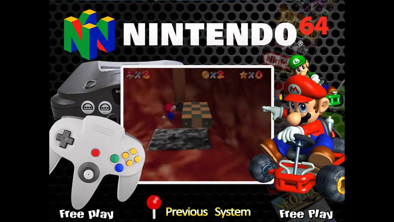 Hyperspin Main menu - YouTube