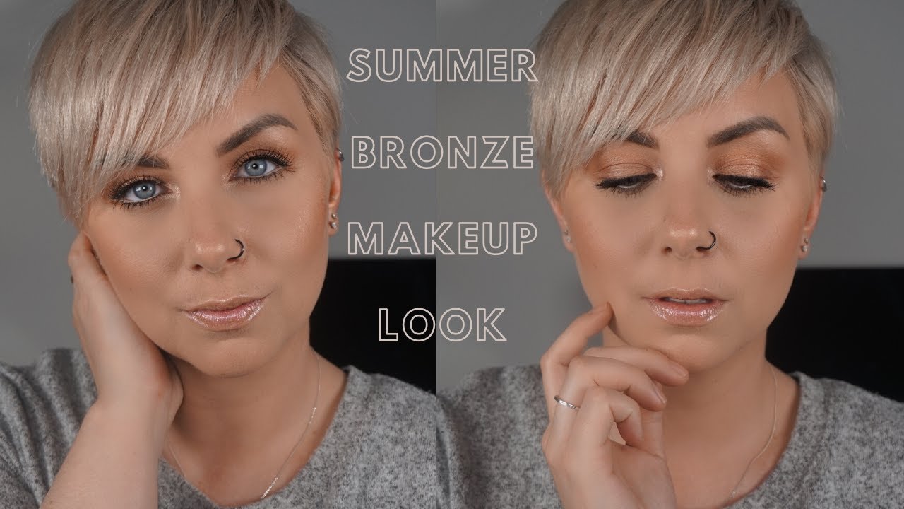EASY | Summer Bronze Glow Makeup Tutorial - YouTube