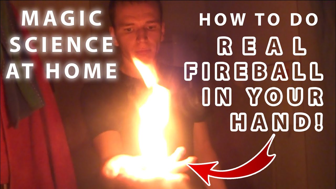 Real fireball in bare hands! - YouTube