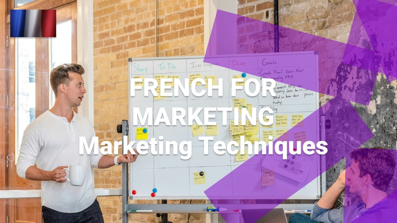 French for Marketing - Terms for Marketing Techniques in French - YouTube