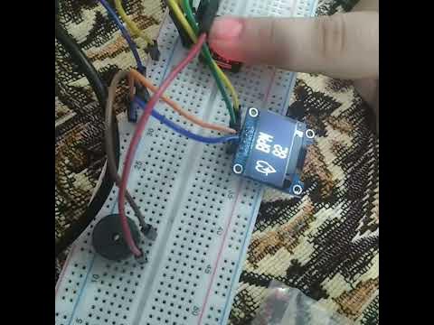 MAX30102 Oximeter SPO2 OLED 1.8 with Arduino - YouTube