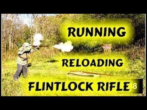 Running While Reloading a Flintlock Rifle Frontier Games - YouTube