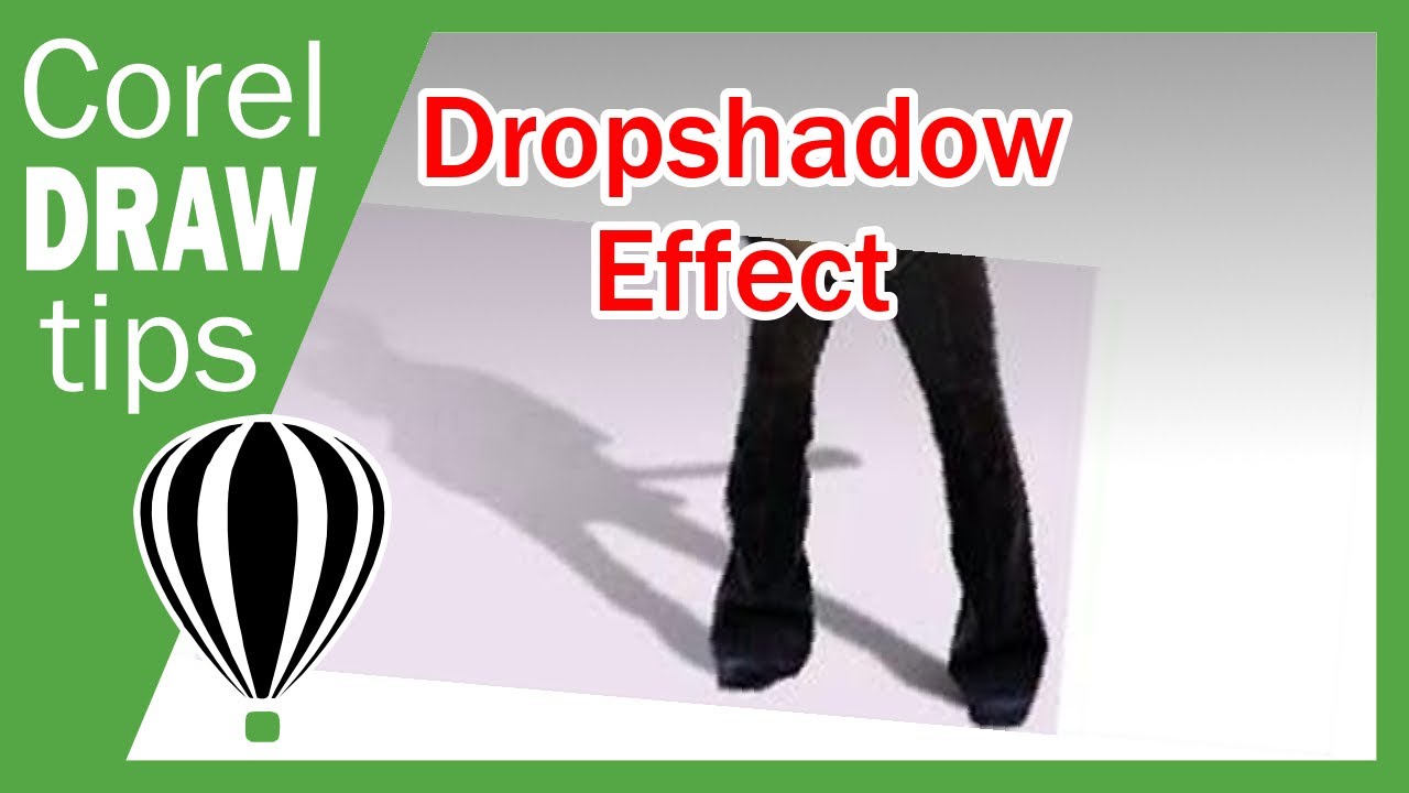 Advanced Dropshadow in CorelDraw - YouTube