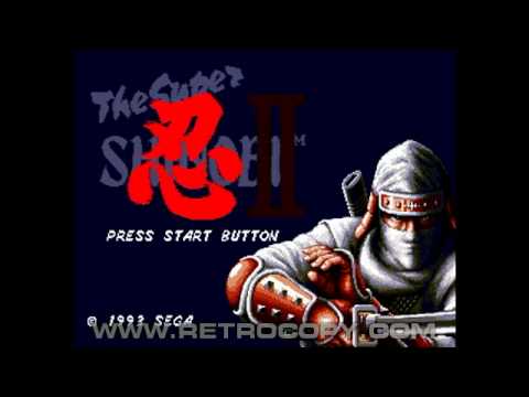 The Super Shinobi II (Sega Genesis / Mega Drive) Intro - YouTube