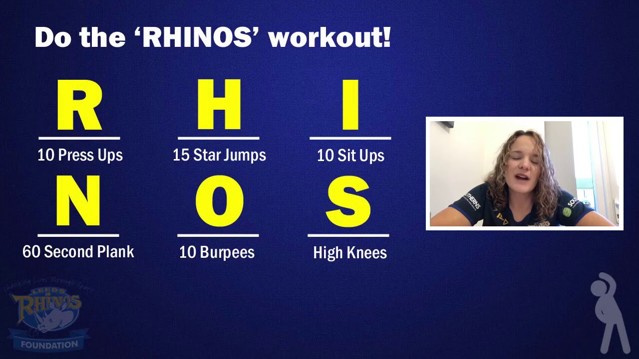 Take on the ‘RHINOS’ workout - YouTube