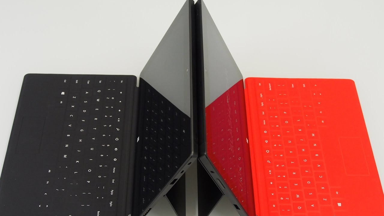 Microsoft Surface - Windows 8 Pro Hands on Review - YouTube