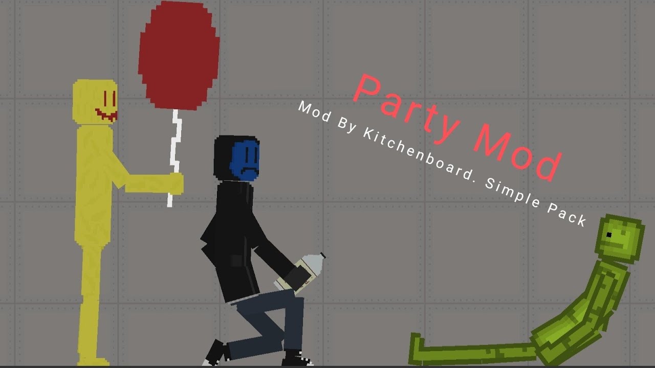 Backroom Party Pack (Partygoers & Partypooper) By Kitchenboard - YouTube