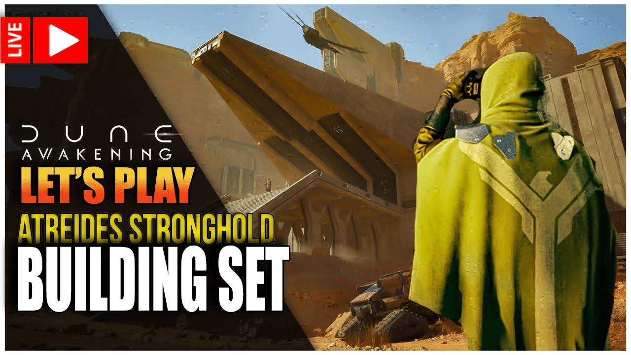 DUNE AWAKENING - Atreides Stronghold Construction Set - #duneawakening ...
