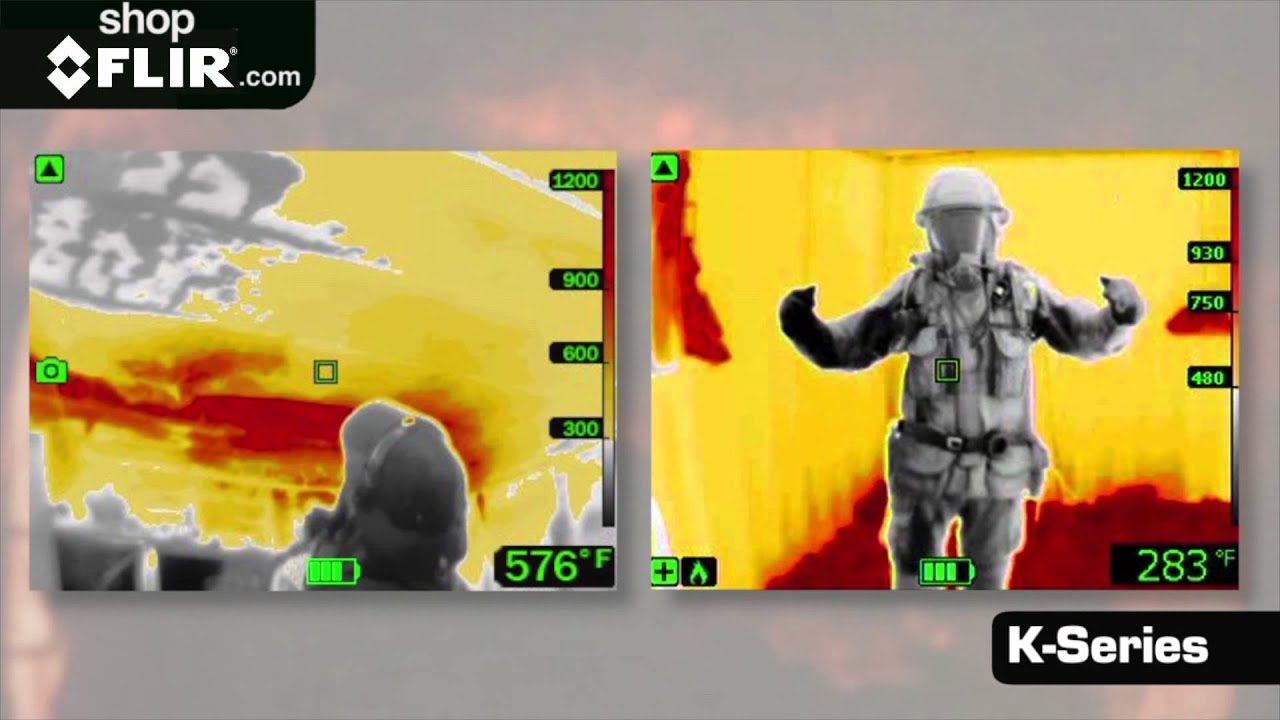 FLIR K-Series FireFighting Cameras - YouTube