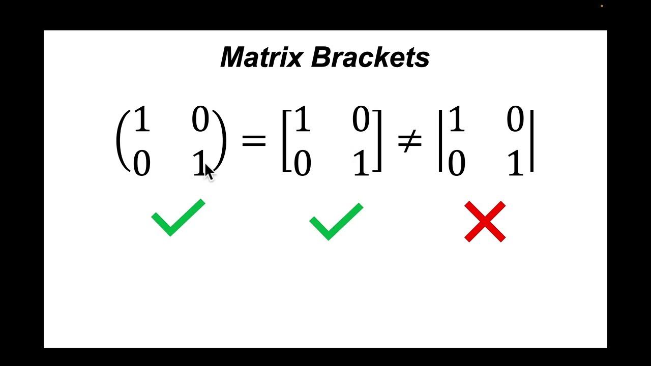 2D Matrix Transformations (fixed typo) - YouTube