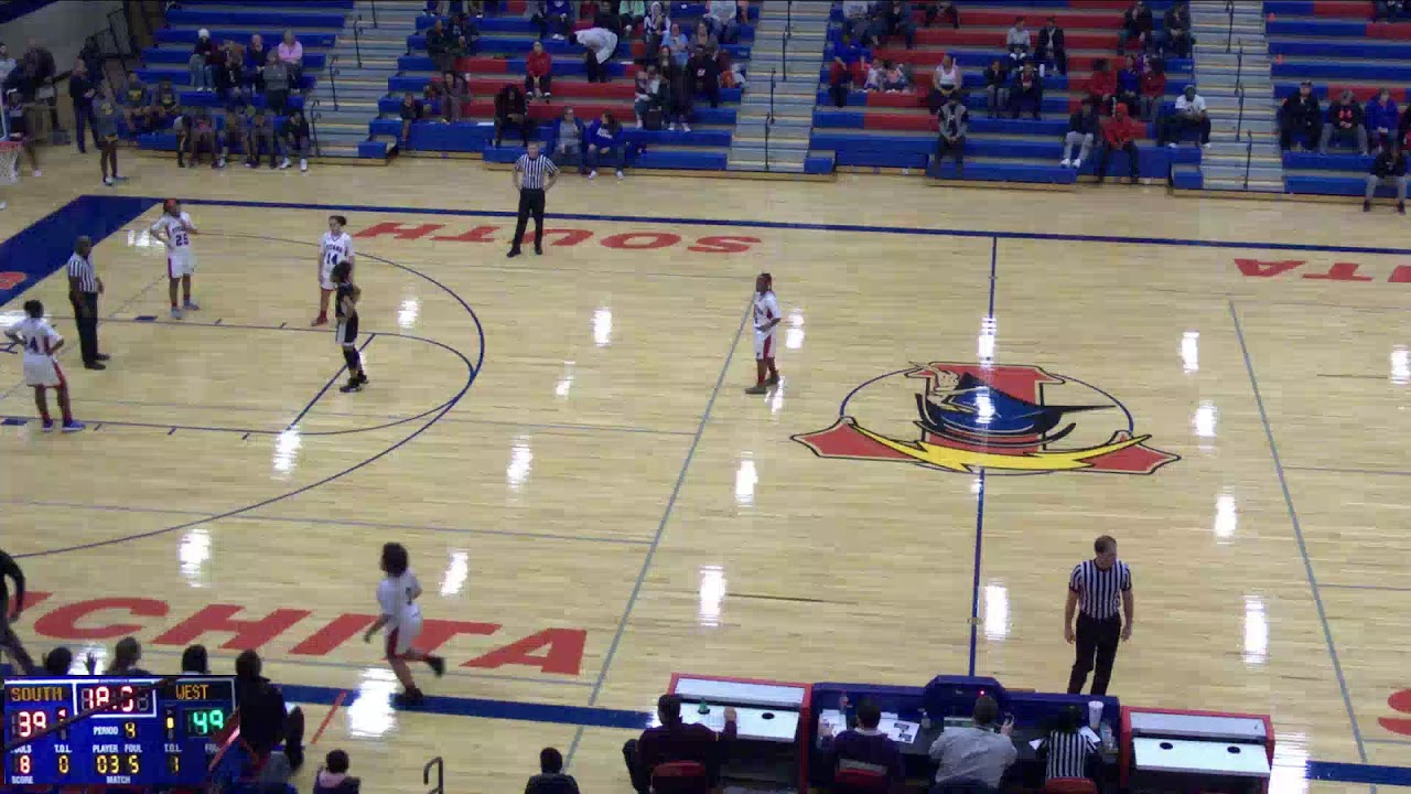 Wichita South High vs. Wichita West High Varsity Womens' Basketball ...