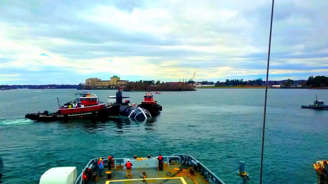 Timelapse of USNS Apache Hookup to USS Norfolk - YouTube