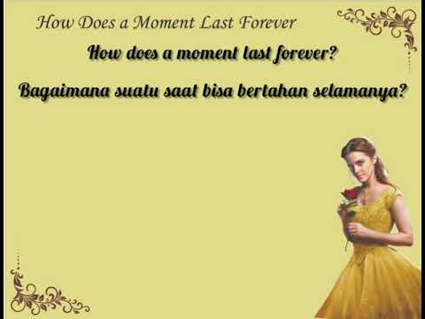 How Does a Moment Last Forever ( Lyric and Translate)