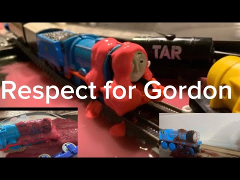 Respect for Gordon. Three versions, Thomas and friends. - YouTube
