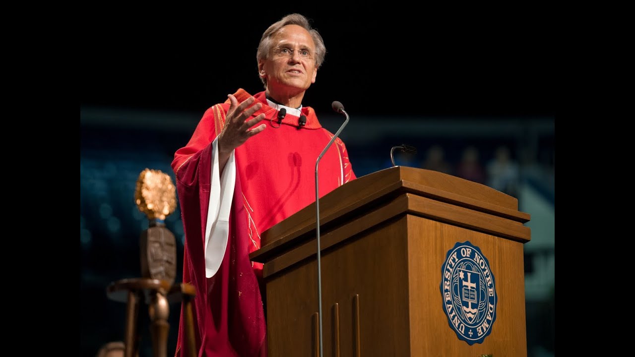 Father Jenkins Homily - Notre Dame Opening Mass 2013 - YouTube