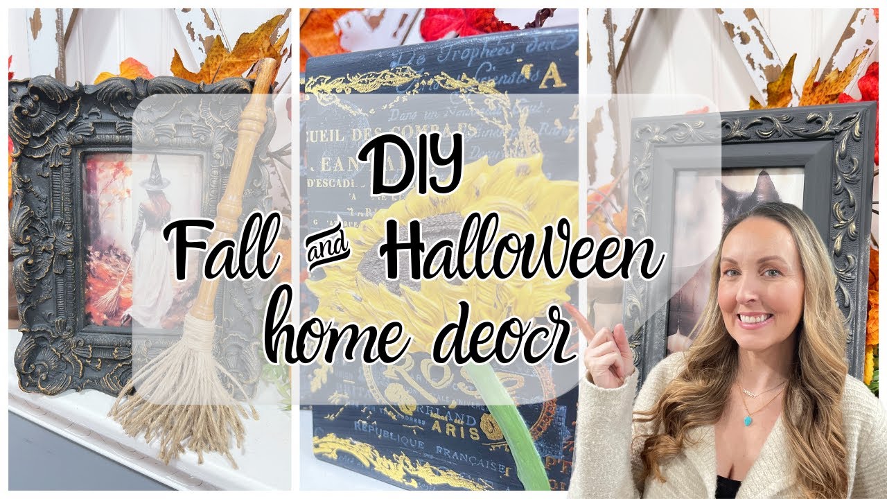 Show stopping Fall/Halloween decor diy's - high-end fall and halloween ...