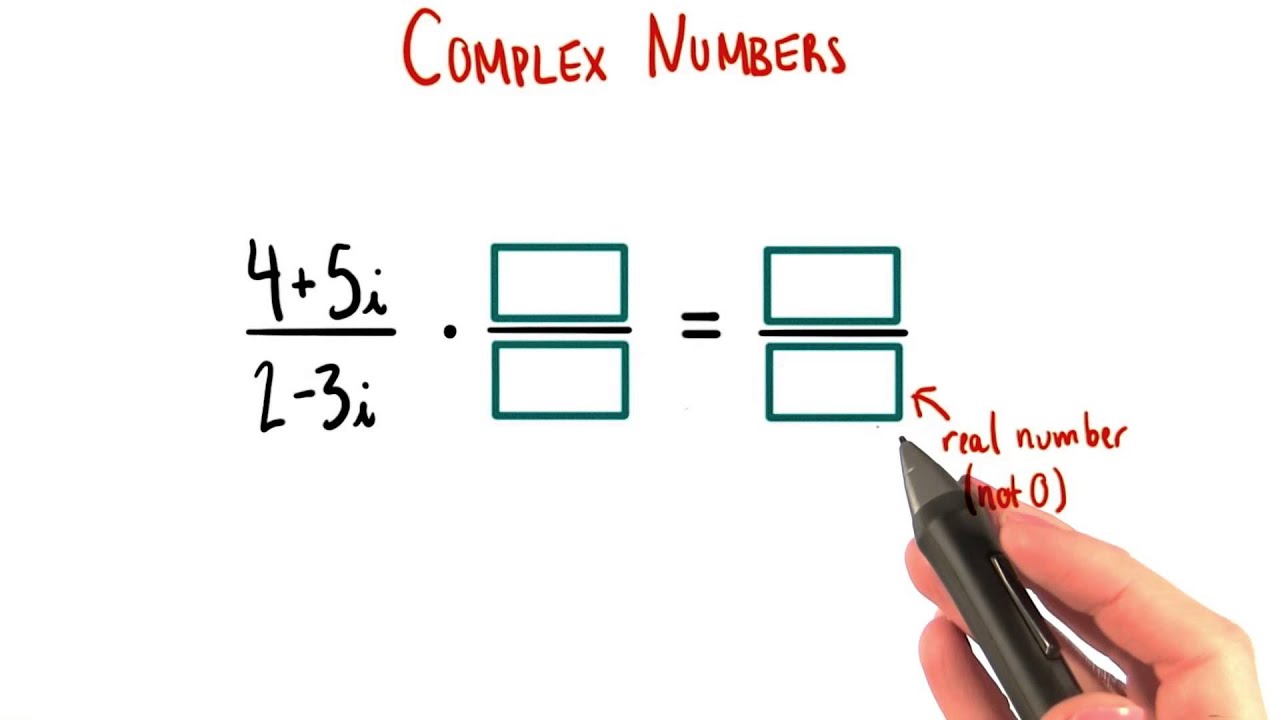 Make the Denominator Real - College Algebra - YouTube