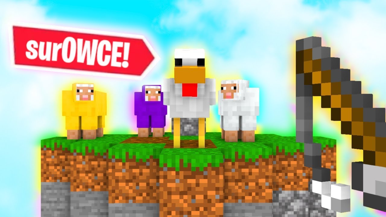 MINECRAFT surOWCE LOSOWY DROP Z ŁOWIENIA! - YouTube