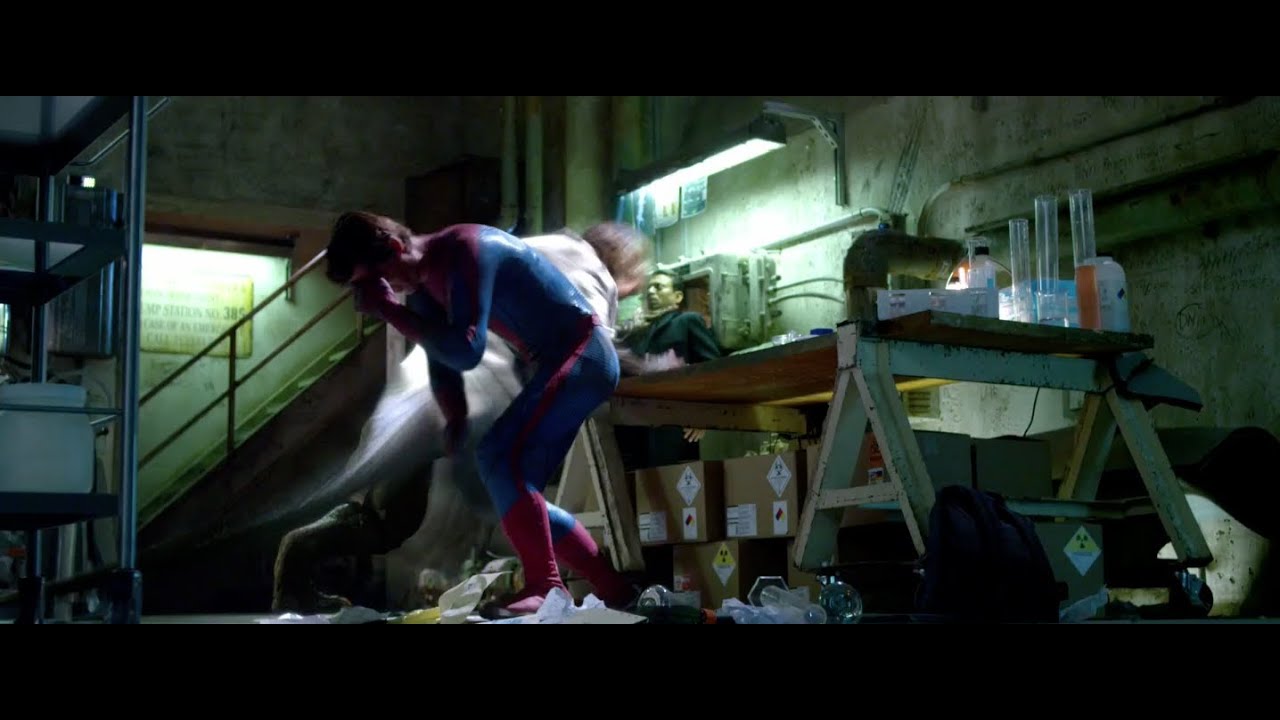 The Amazing Spider-Man Lair DELETED SCENE Online!! - YouTube