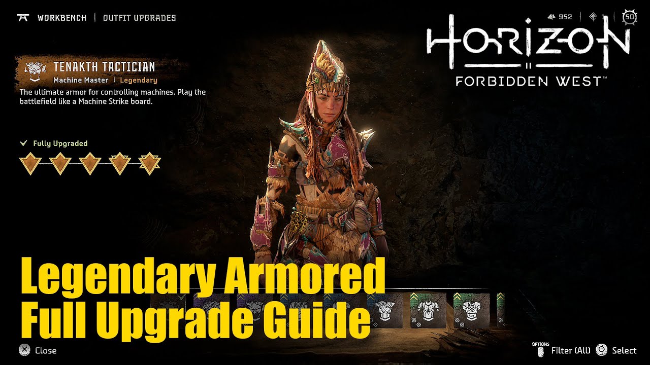 Horizon Forbidden West Machine Master Outfit Tenakth Tactician ...