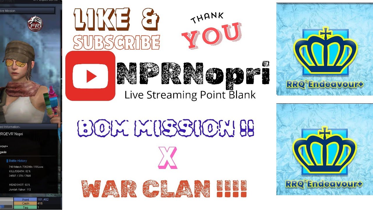 Live Streaming Point Blank !!! #JINXPRO - YouTube