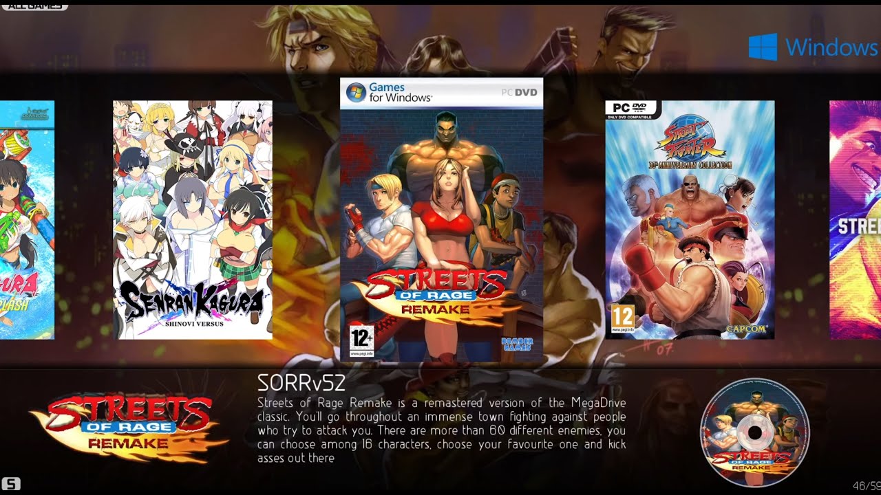 Core Type R BEAT'EM UP Open BOR Fan Game Pack By MkS - YouTube