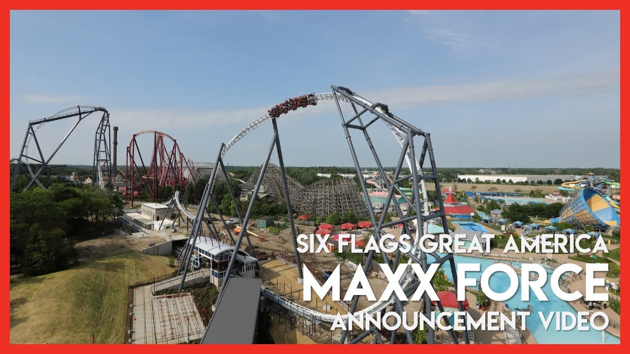 Maxx Force | Six Flags Great America | Announcement - YouTube