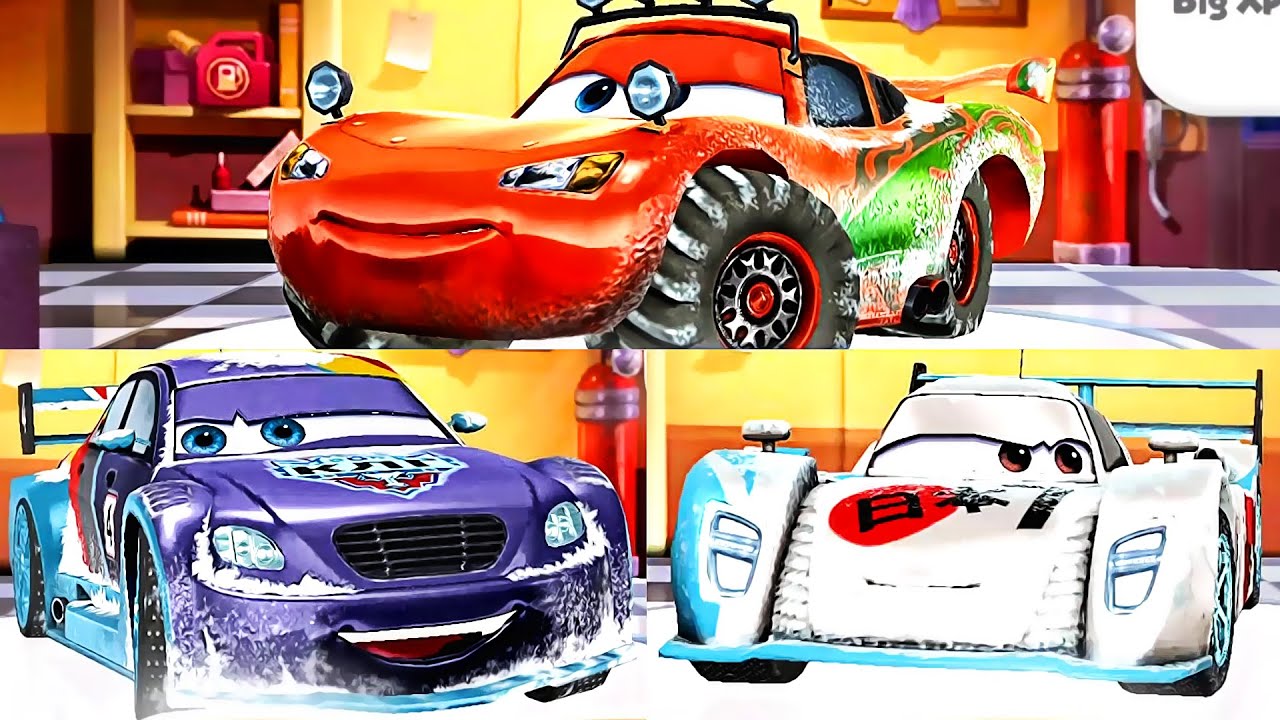 Cars 2: Fast Lightning - Lightning McQueen x Shu Todoroki x Max Schnell ...