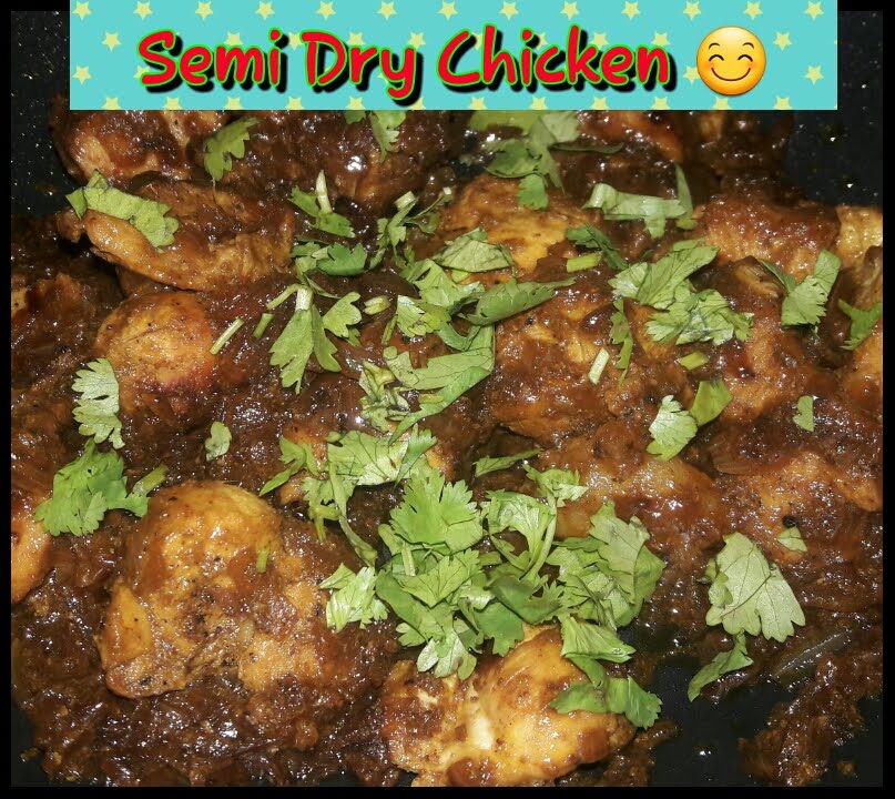 Semi Dry Chicken(With a Twist) / Cook with Me - YouTube