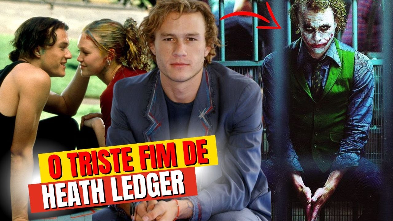 CONHEÇA A HISTÓRIA E O TRISTE FIM DE HEATH LEDGER - CORINGA - YouTube
