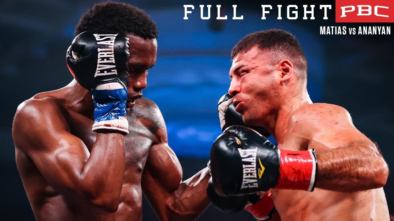 Matias vs Ananyan FULL FIGHT: January 22, 2022 | PBC on Showtime - YouTube