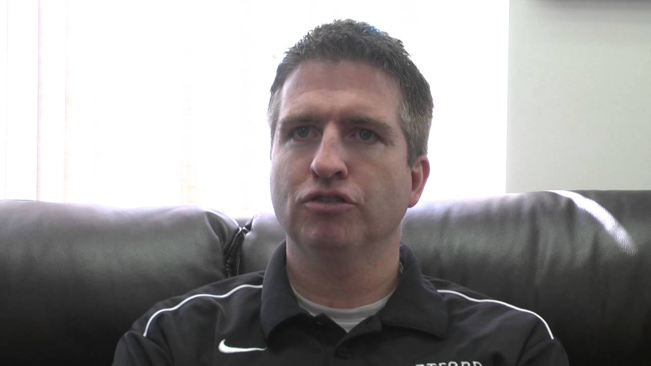 Coach Gallagher Welcomes Newest Member of the Hawks - YouTube