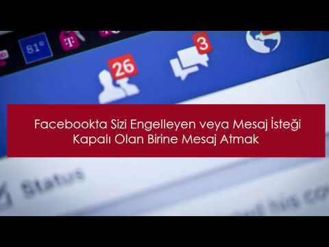 Facebookta Sizi Engelleyen Birine Mesaj Atmak