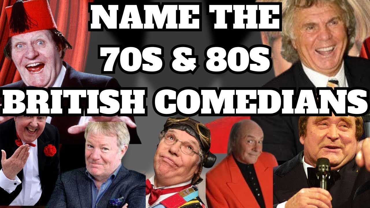 Guess The 70s & 80s British Comedians [Quiz Mix Challenge] - YouTube