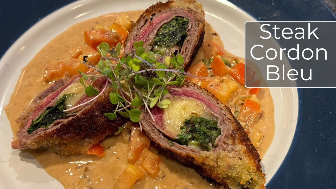 Steak Cordon Bleu - Chef Jason Bunin Cocoa Beach, Fl - YouTube