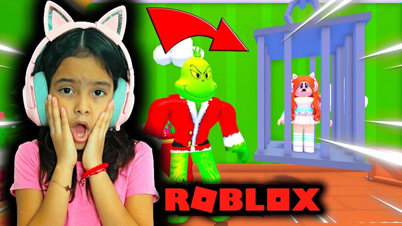 ¡Escape del Grinch en Roblox! 🎄😱 - YouTube
