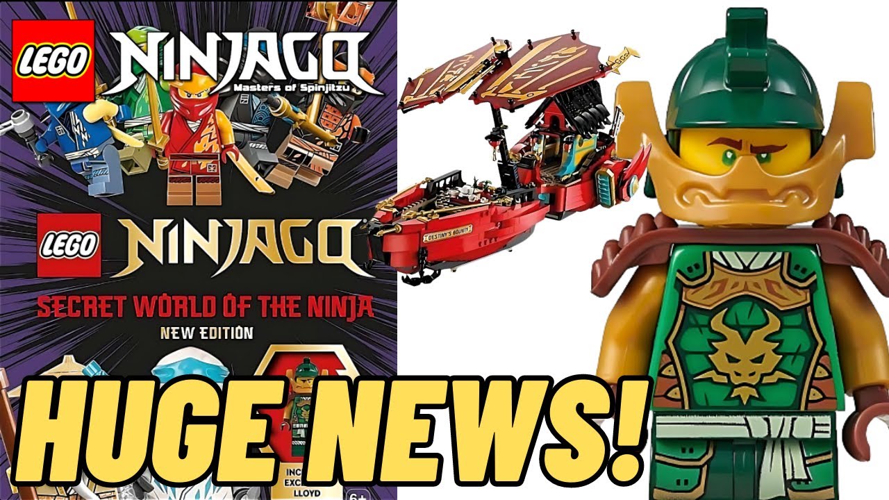 Ninjago Dragons Rising Samurai Lloyd and Destiny's Bounty Official ...