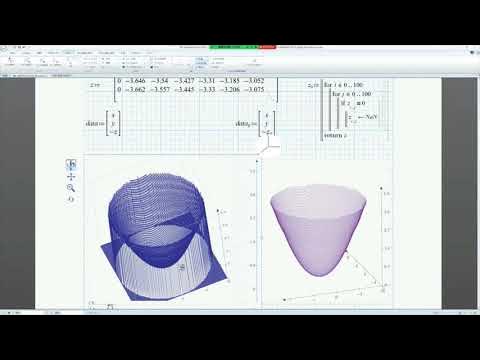 Mathcad Prime 7 Tips-42 ( Visualization of cross-sections of 3D plot ...