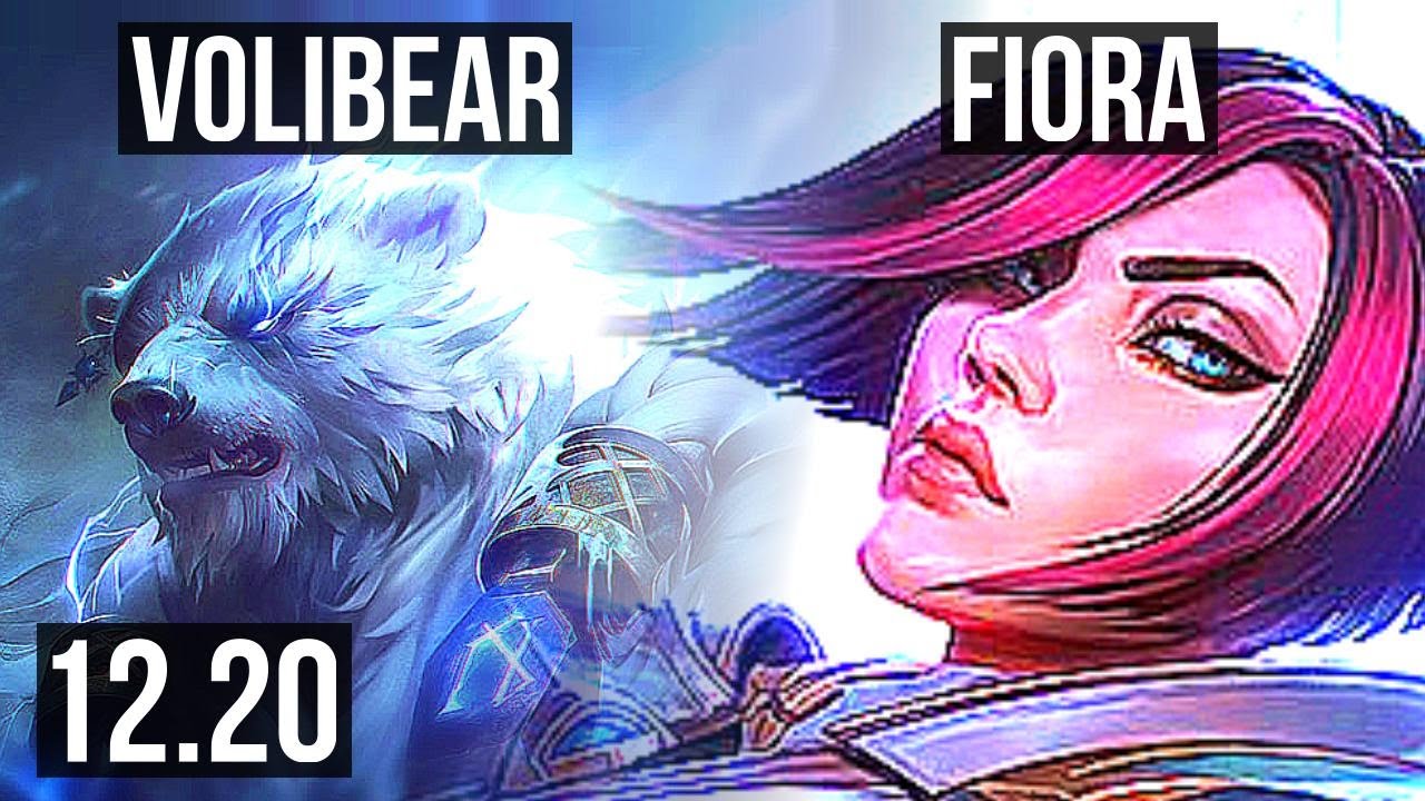 VOLIBEAR vs FIORA (TOP) | 400+ games, 2/4/18 | EUW Master | 12.20 - YouTube