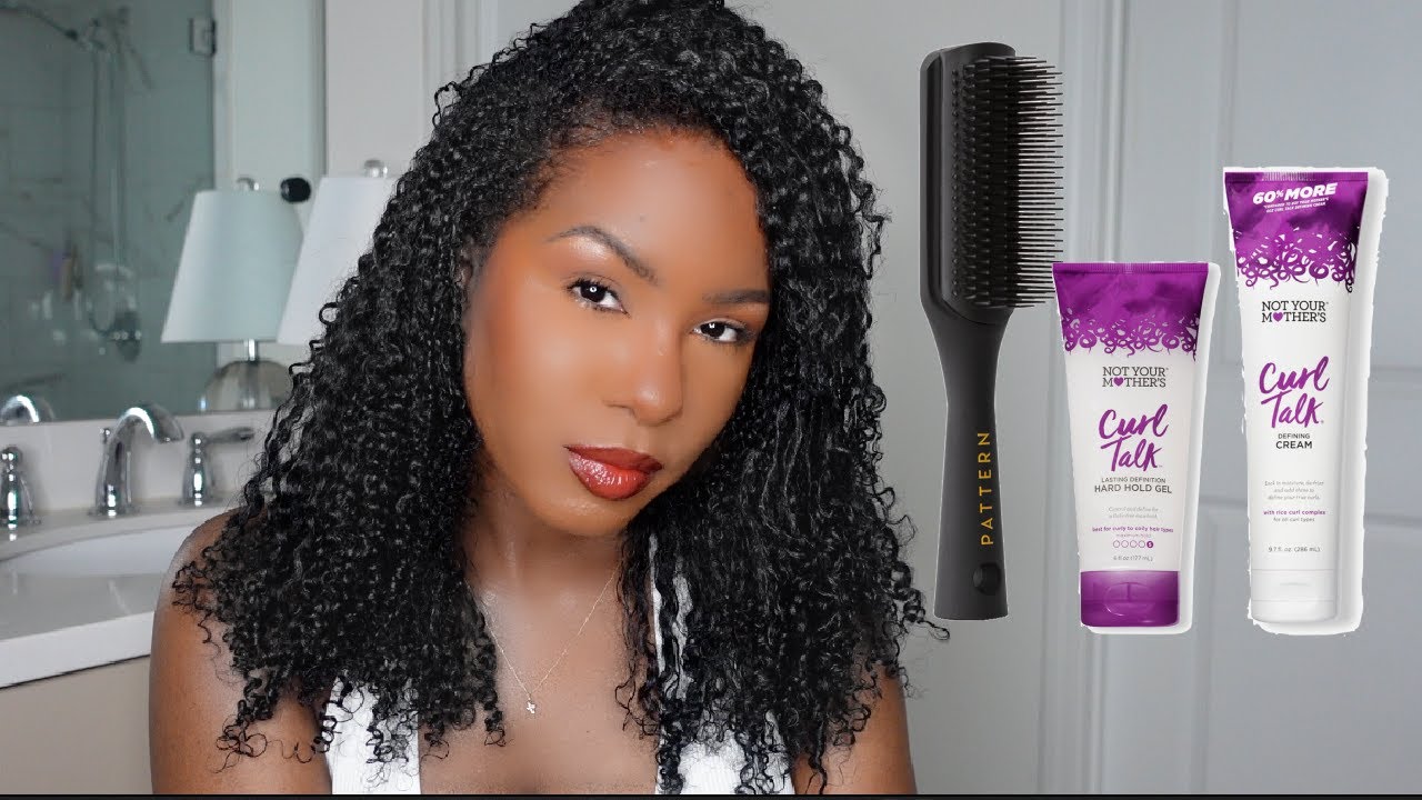 Trying Brush Styling /w Pattern Brush + Curl Talk Products First ...