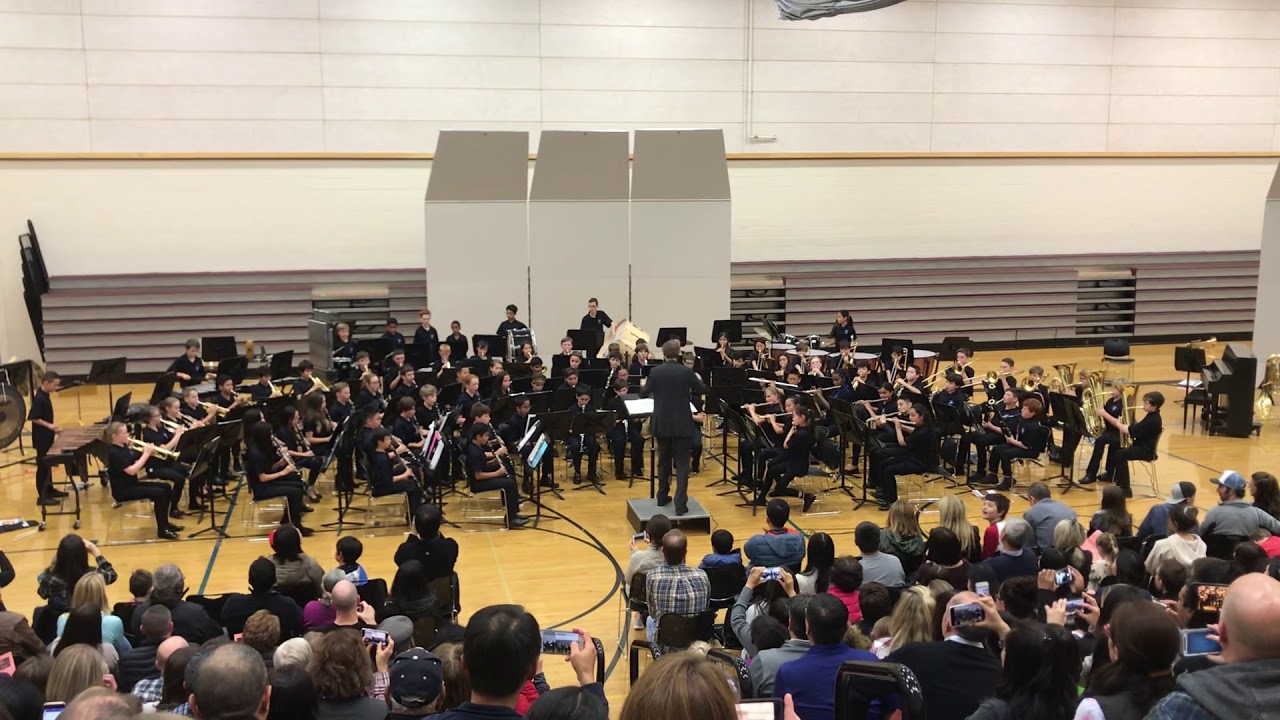 Zombie Stomp, PCMS Beginning Band Nov 2018 - YouTube