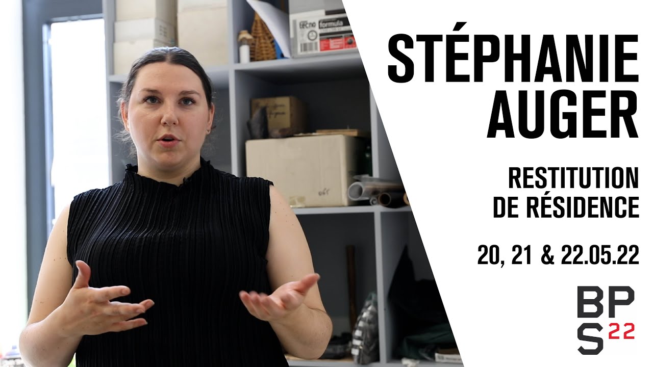 Stéphanie Auger - Restitution de résidence - YouTube