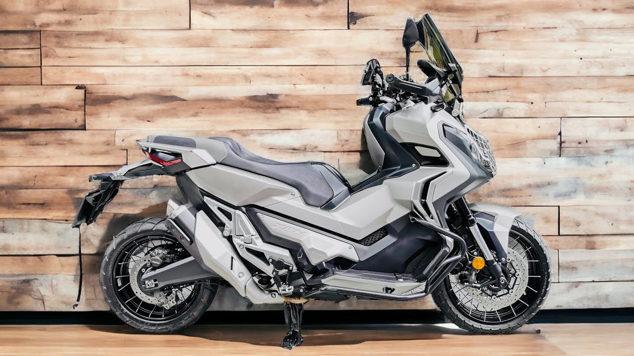 Honda X-ADV 750 ปี18 มีTractionControlและG modeแล้ว สีเทาสีเดิมทั้งคัน ...